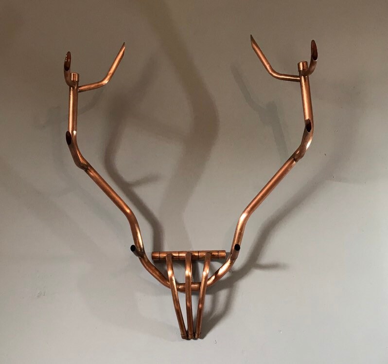 Copper Antlers - Etsy