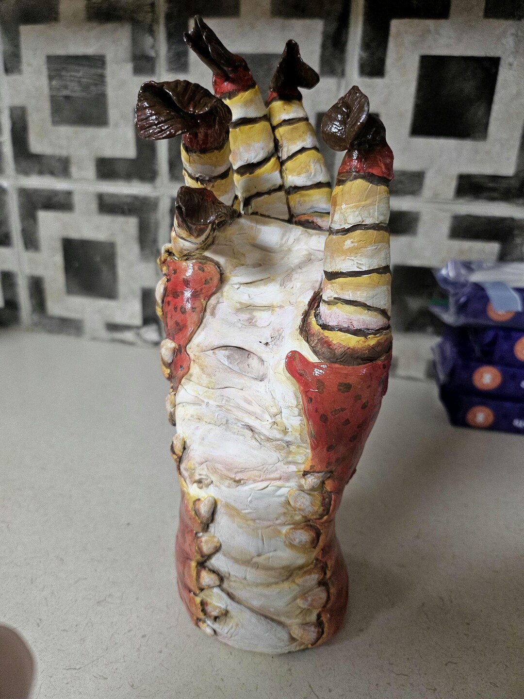 Beetlejuice Shrimp Hand Movie Prop - Etsy