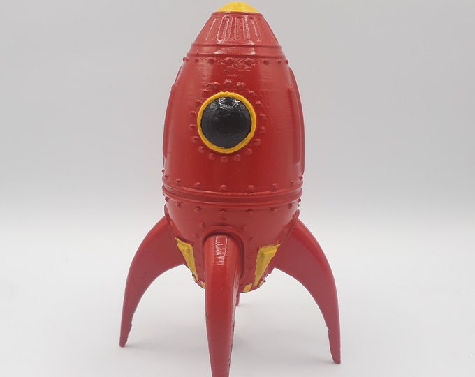 Toy Rocketship - Etsy