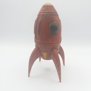 Toy Rocketship - Etsy