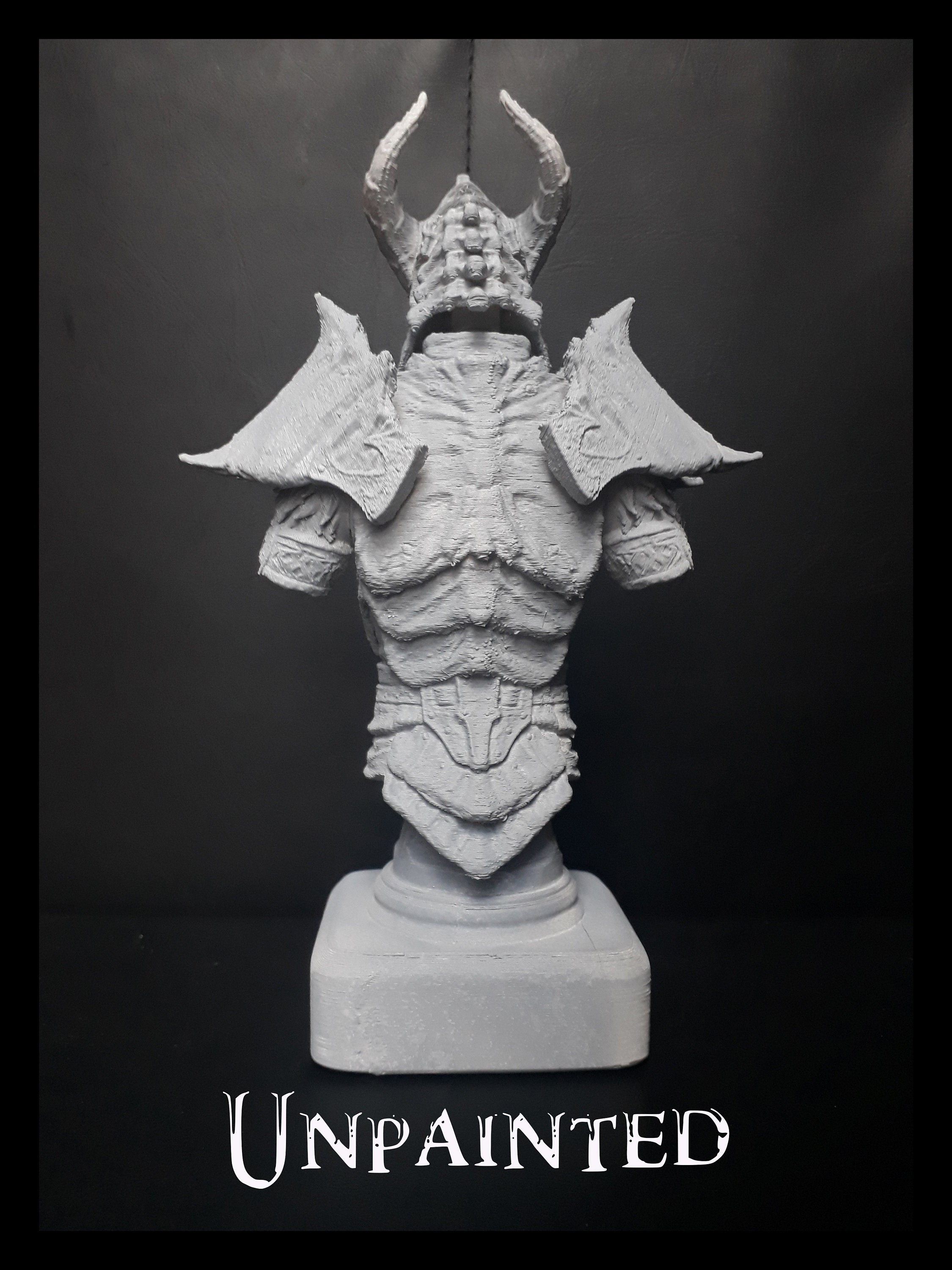 Dragon Bone Armour Bust - Etsy