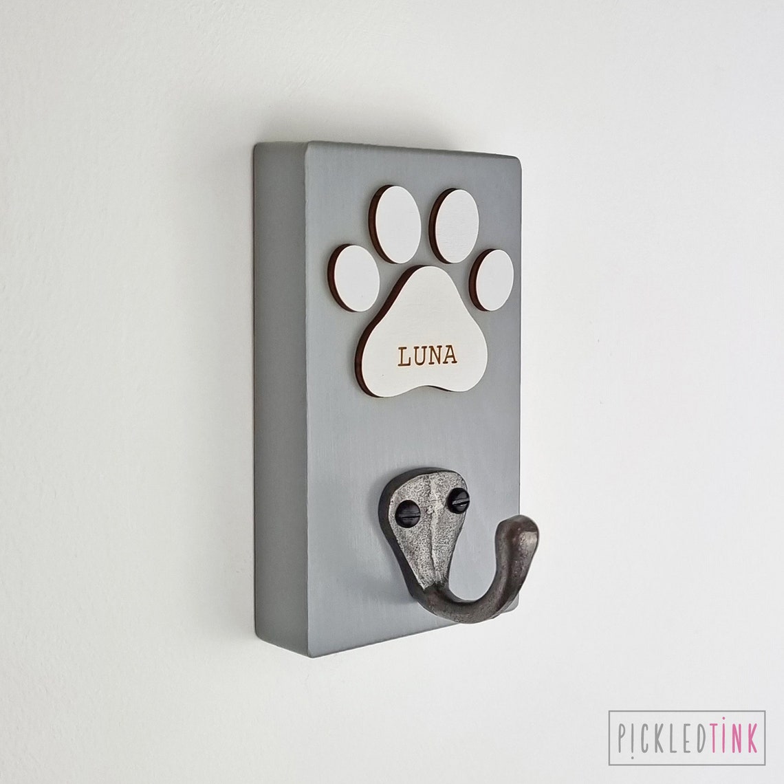 Personalised Dog Lead Hook - Etsy UK