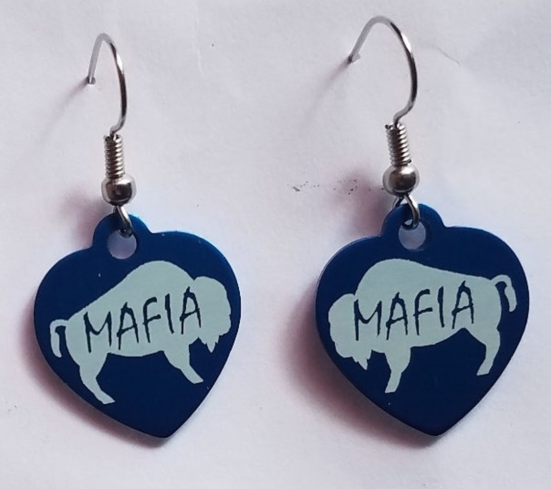 Buffalo Bills Mafia Earrings - Etsy