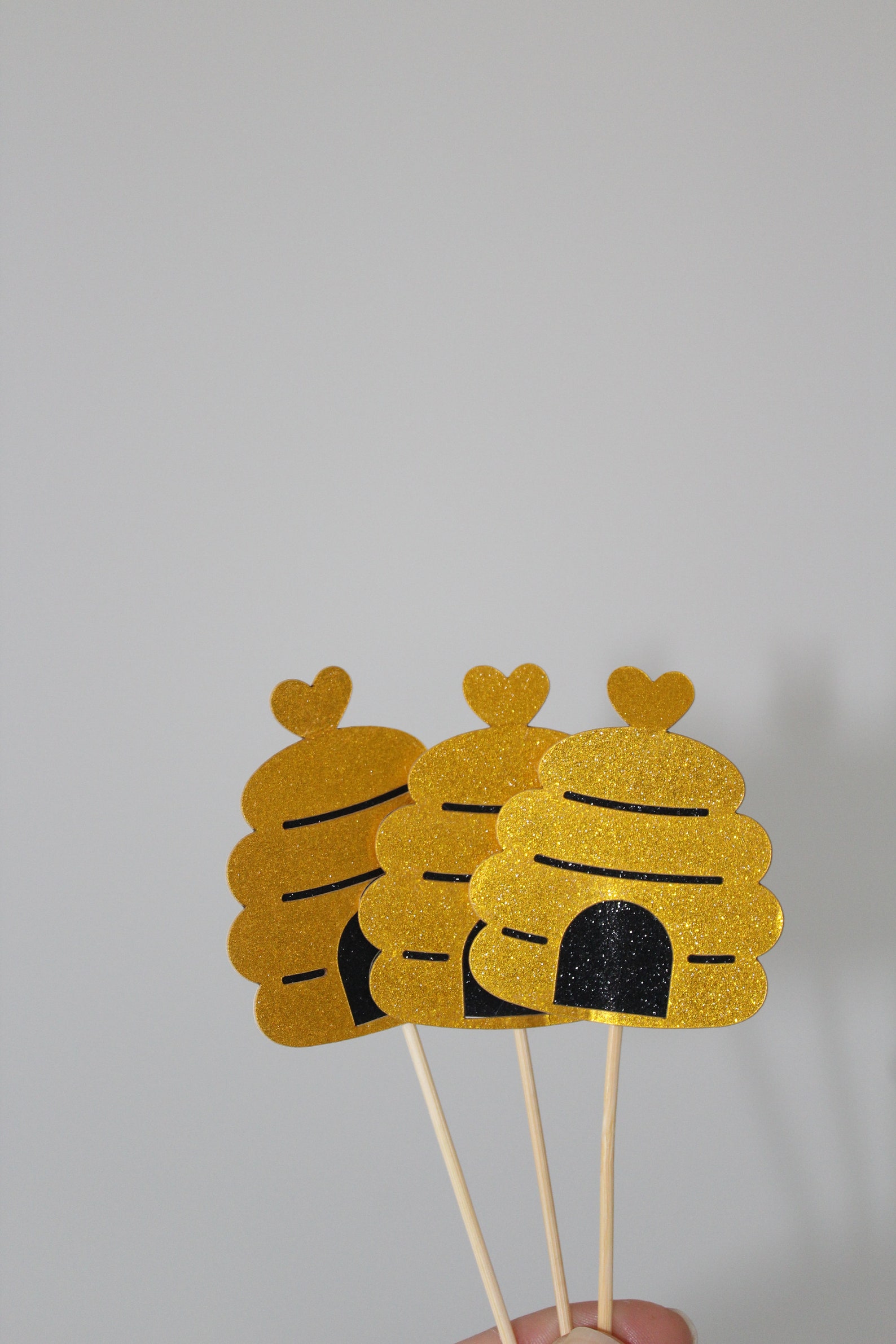 Bee Topper, Cupcake Topper, Bee Decoration, Birthday Decoration ...