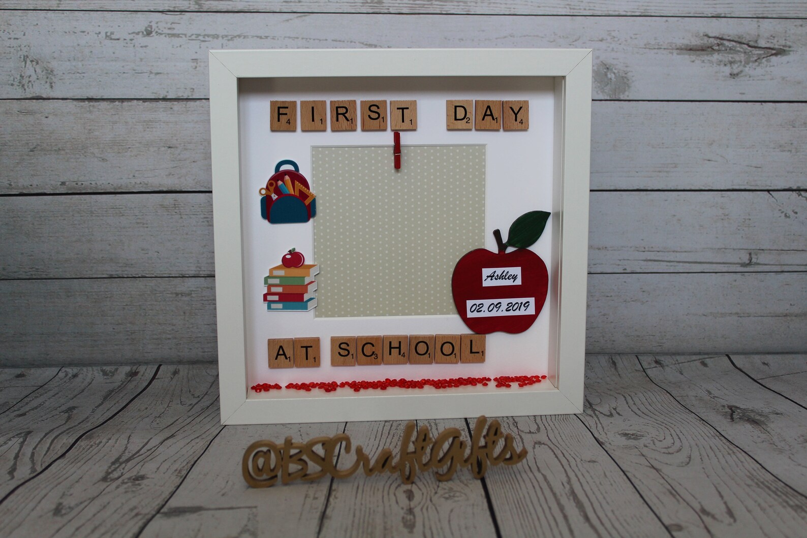School Frame My First Day at School First Day at School - Etsy