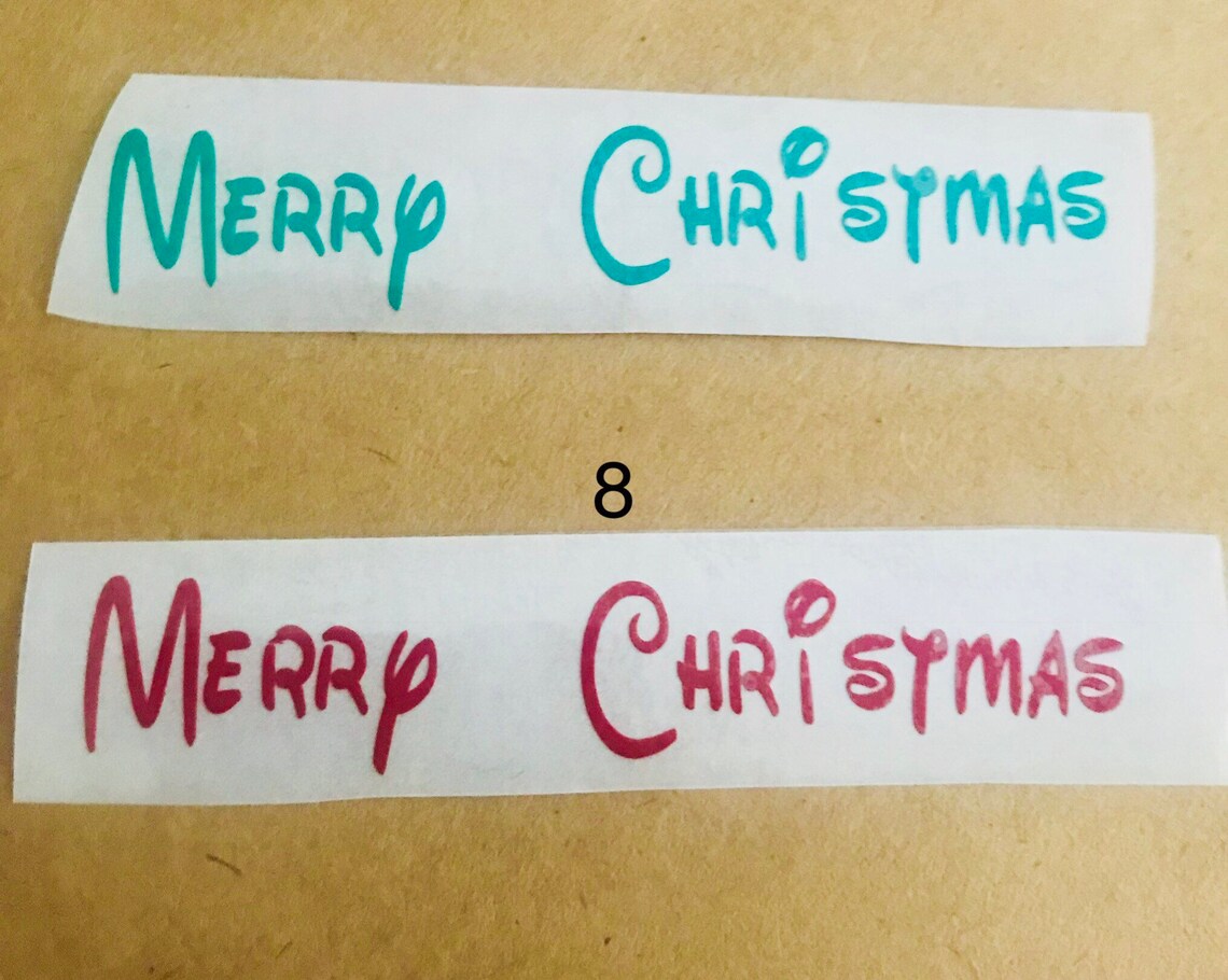 Christmas Magic Band Decals - Etsy