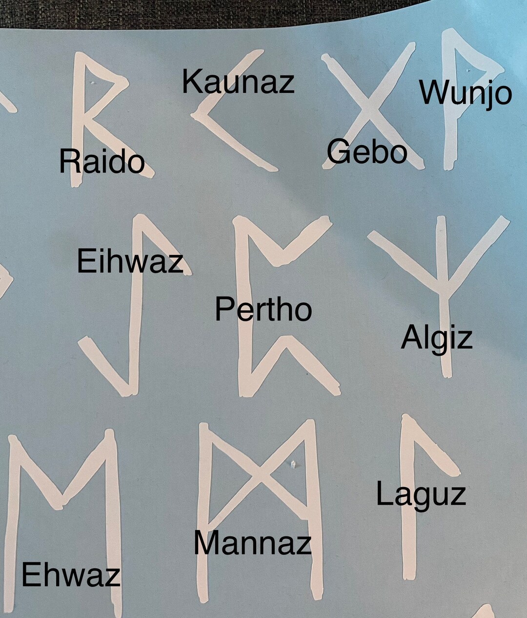 Rune Decals - Etsy