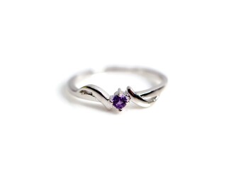 Amethyst ring | Etsy