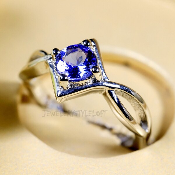 Tanzanite Engagement - Etsy