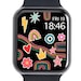 Patriotic Bee Apple Watch Wallpaper, 4th of July Watch Face, USA Watch ...