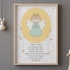 Guardian Angel Prayer, Catholic Nursery Decor, Kids Room Decor ...