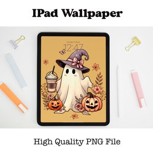IPad WALLPAPER Halloween iPad Background Wallpaper, Fall iPad Aesthetic ...