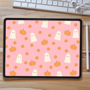Halloween iPad Wallpaper, iPad Background, Cute Spooky Wallpaper Ipad ...