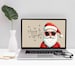 Christmas DESKTOP Background, Cute Cool Santa Laptop Wallpaper ...