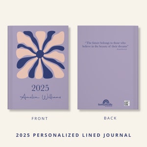 2025 Name Journal, Gratitude Journal, Personalized Journal, Prayer ...