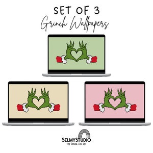 GRINCH Wallpaper Desktop Wallpaper Grinch Wallpaper Computer Laptop ...
