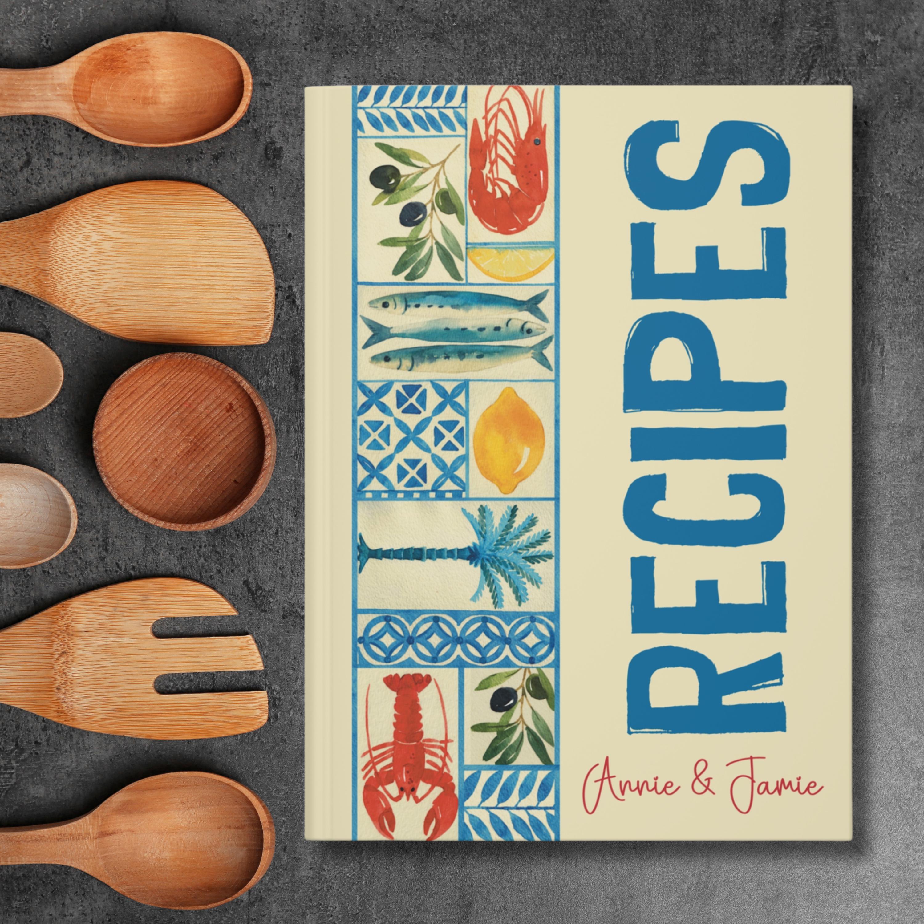 Personalized Recipe Book for Couple Gift Custom Family Recipe Book ...