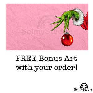 GRINCH Frame TV Art, Grinch Art for TV, Grinch Holiday Decor, Christmas ...