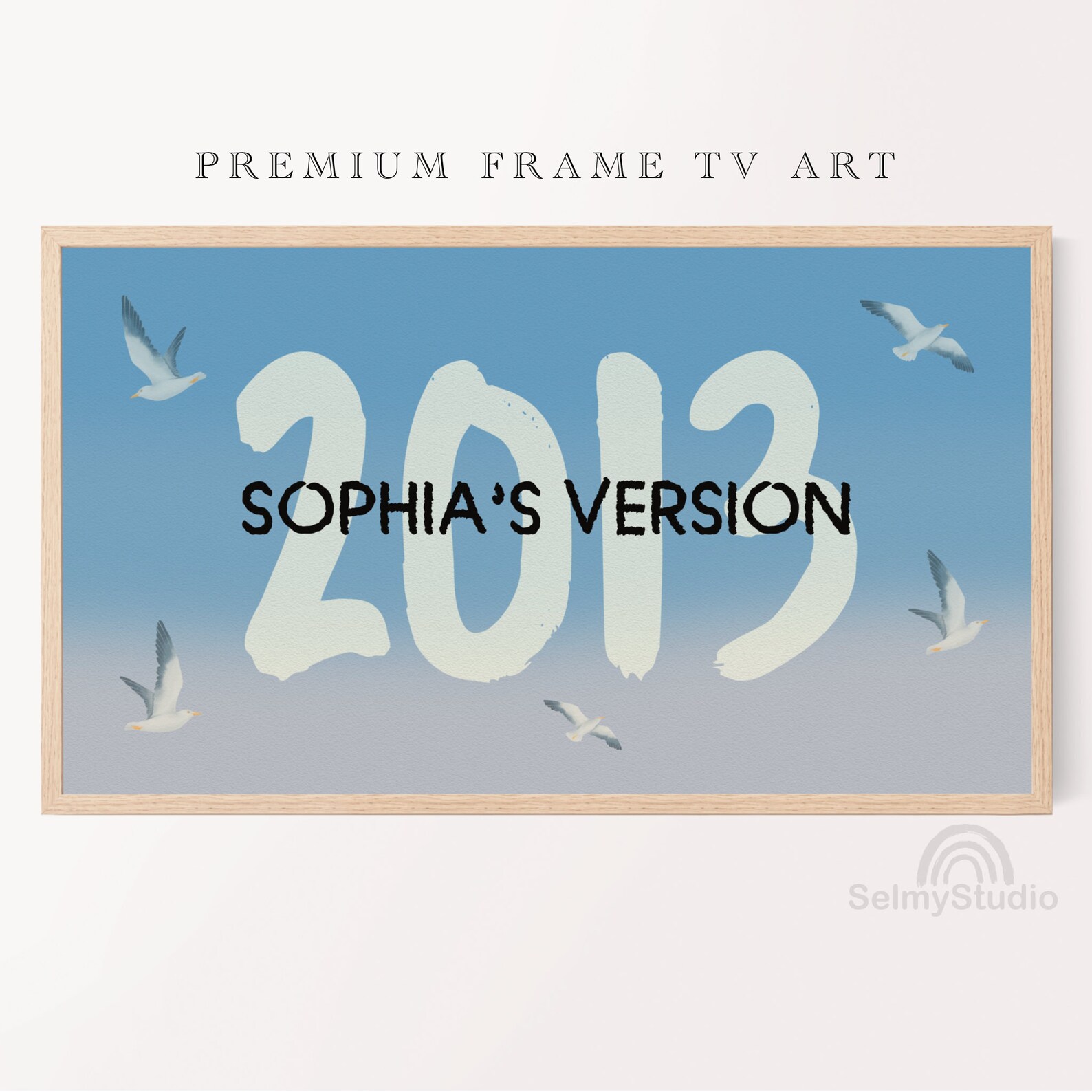 Personalized Taylors Version FRAME TV ART Eras Inspired Music Fan Tv ...