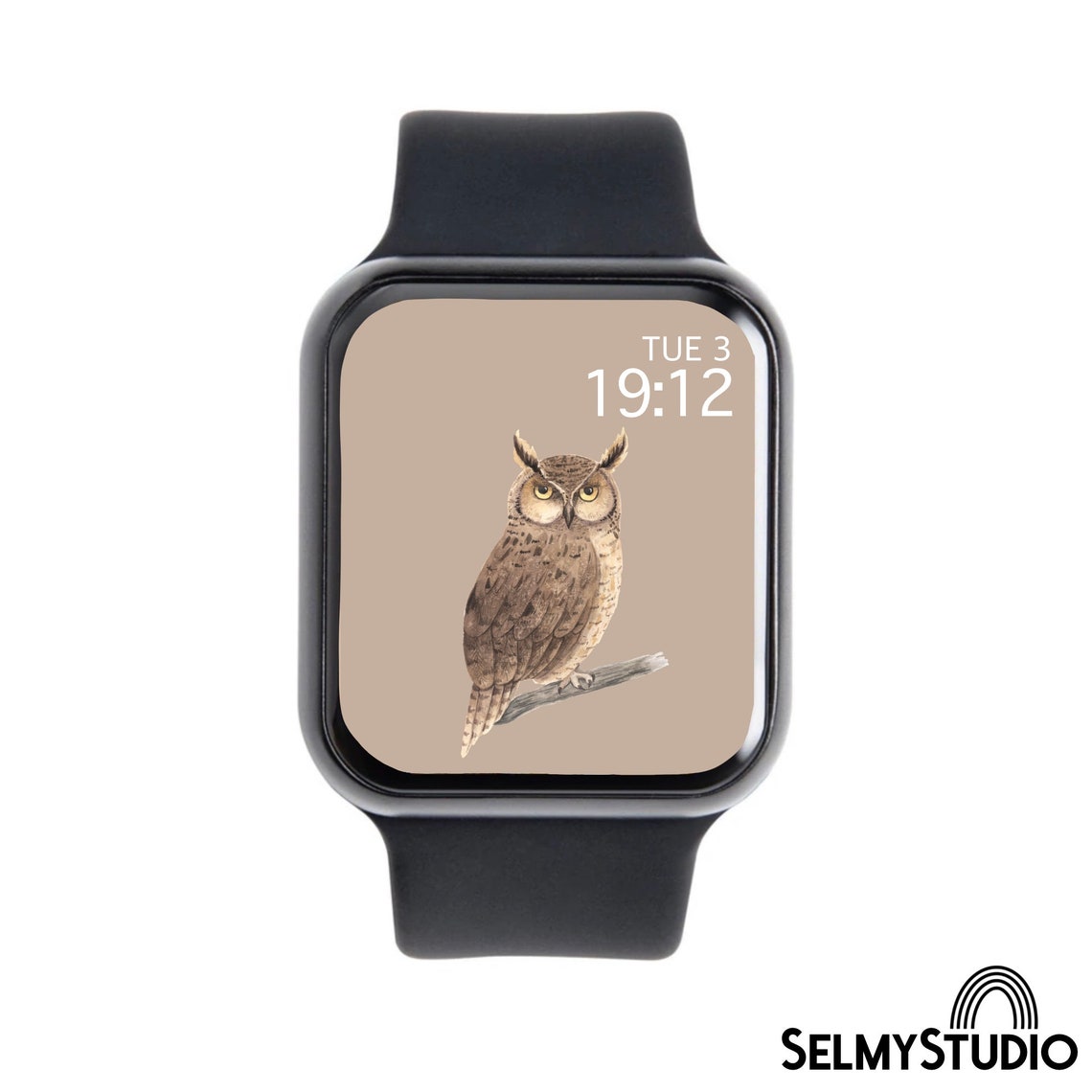 Apple Watch Wallpaper Apple Watch Face Owl Watch Wallpaper - Etsy