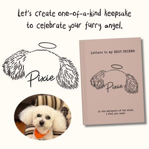 PET MEMORIAL Journal , Dog Loss Grief, Rainbow Bridge Gift, Pet ...