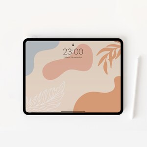 Aesthetic iPad Wallpaper Neutral Tablet Background - Etsy