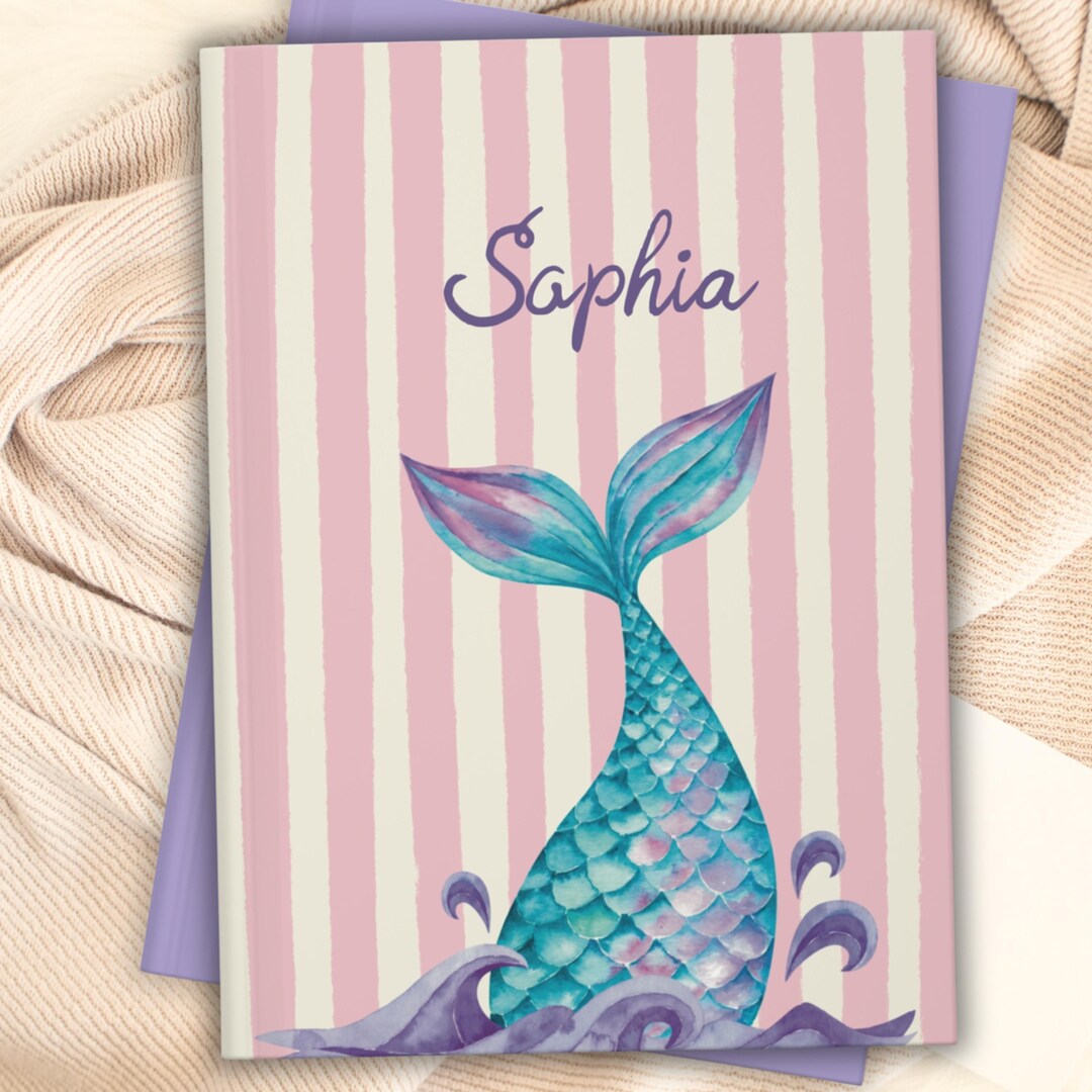 Custom Mermaid Diary: Kids Journal Gift for Girl - Etsy