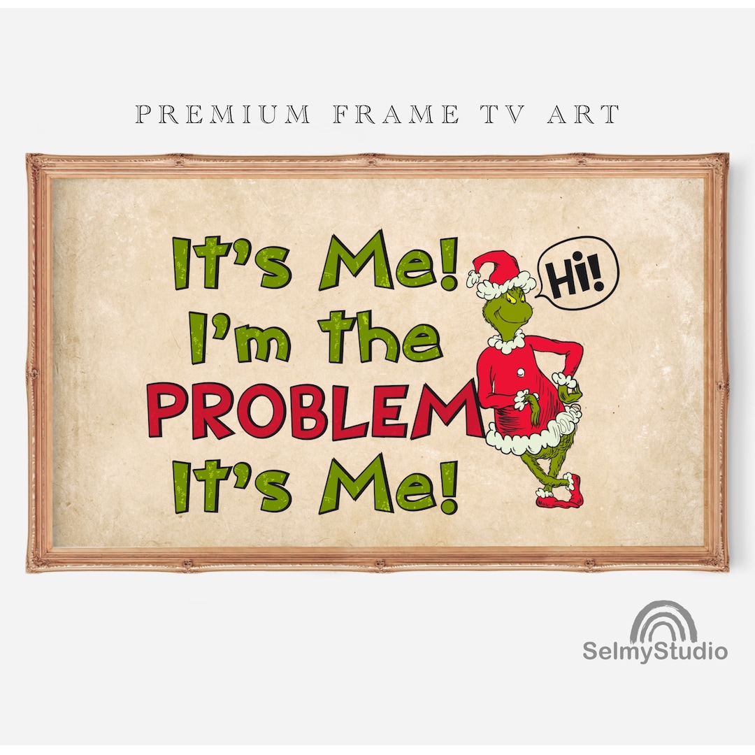 GRINCH Samsung FRAME TV Art Tv Background Art Grinch Samsung - Etsy
