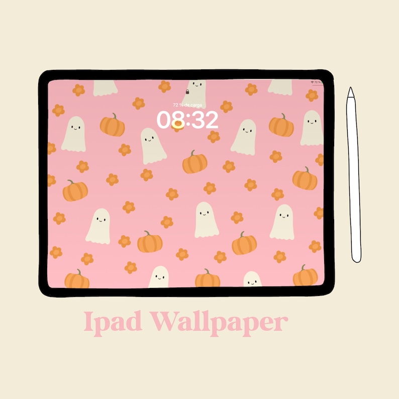 Halloween iPad Wallpaper, iPad Background, Cute Spooky Wallpaper Ipad ...