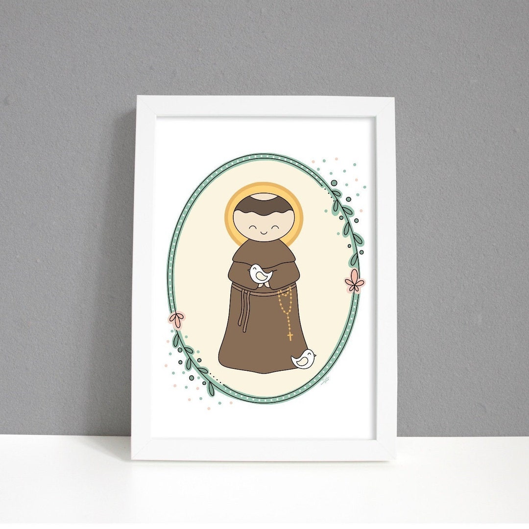 St.francis of Assisi Print, Digital Download, Printable Wall Art ...