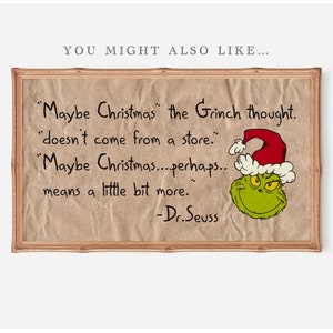 GRINCH FRAME TV Art, Grinch Frame, Christmas Frame Tv Grinch, Samsung ...