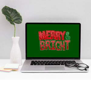 Christmas Wallpaper, Holiday Desktop Background, Holiday Wallpaper ...