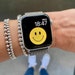 APPLE WATCH FACE Smiley Apple Watch Charms Trendy Watch - Etsy