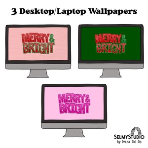 Christmas Wallpaper, Holiday Desktop Background, Holiday Wallpaper ...