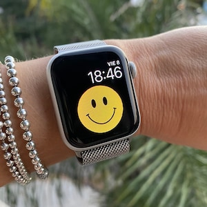 APPLE WATCH FACE, Smiley Apple Watch Charms, Trendy Watch Accesories ...