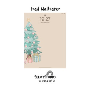 CHRISTMAS iPad Wallpaper, Christmas iPad Background, Nutcracker Digital ...