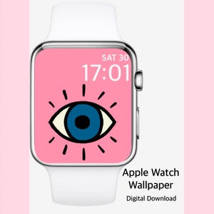 Girly Wallpaper Pink Apple Watch Wallpaper Eye Apple Watch Wallpaper ...
