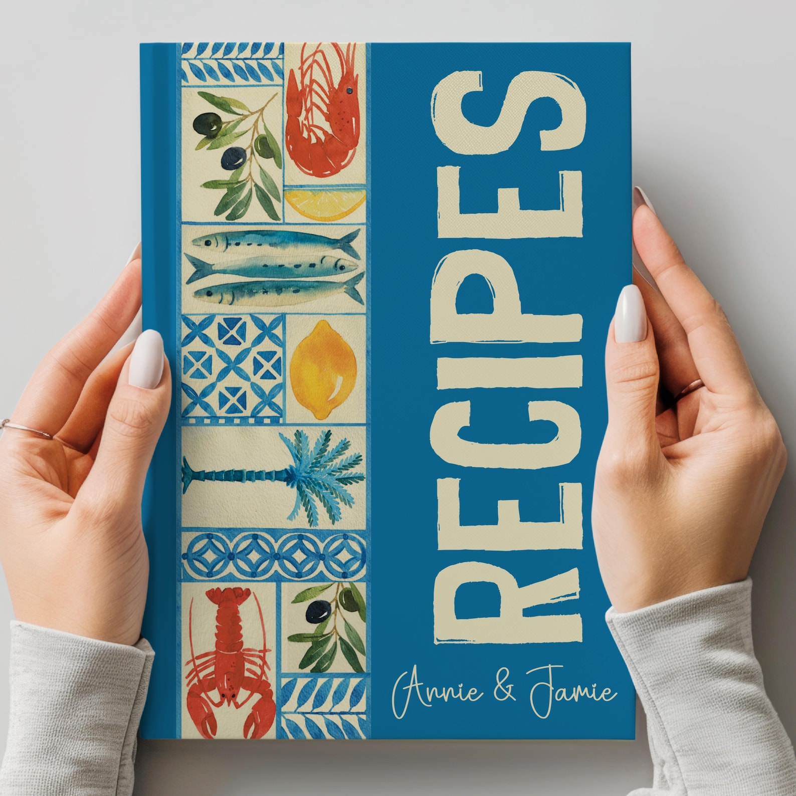 Personalized Recipe Book for Couple Gift Custom Family Recipe Book ...