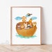 Noahs Ark Printable Nursery Decor Kids Wall Art Noahs Ark - Etsy