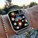 RAINBOW Apple WATCH WALLPAPER Colorful Apple Watch Face Floral Apple ...