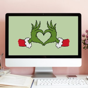 GRINCH Wallpaper Desktop Wallpaper Grinch Wallpaper Computer Laptop ...