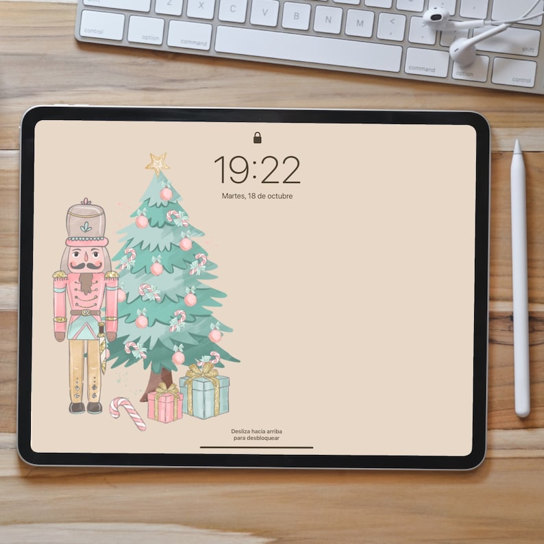 CHRISTMAS Ipad Wallpaper Christmas Ipad Background - Etsy