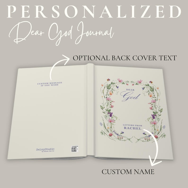DEVOTIONAL PRAYER JOURNAL Personalized Sermon Notes Journal Faith ...