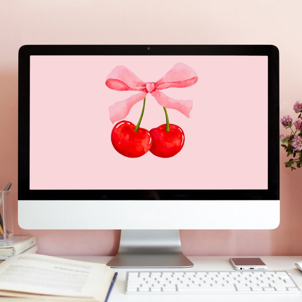 Coquette Laptop Wallpaper - Etsy