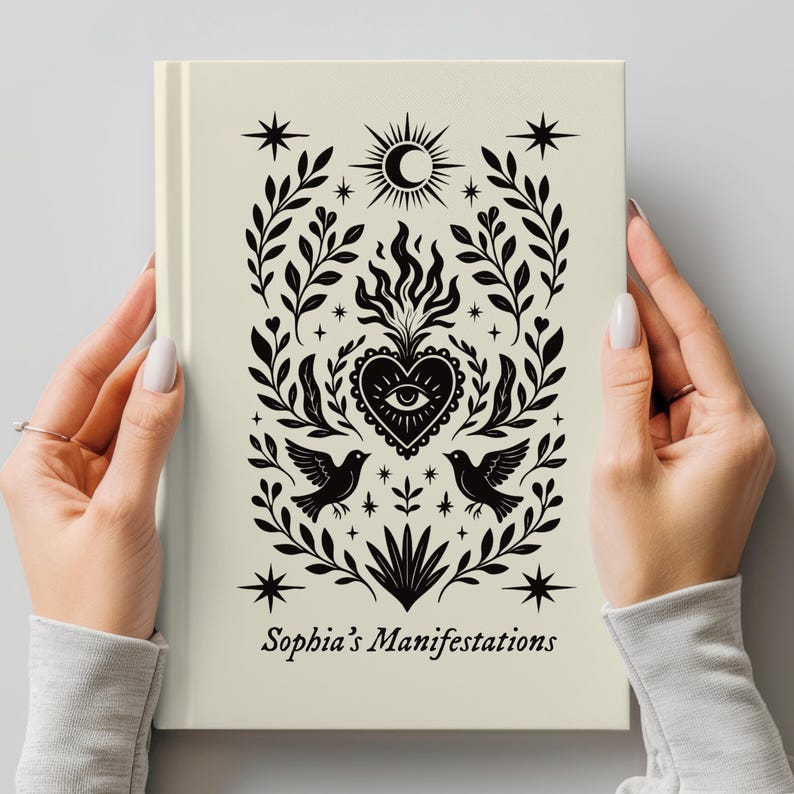 Custom Name Manifestation Journal: Personalized Manifesting Notebook - Etsy