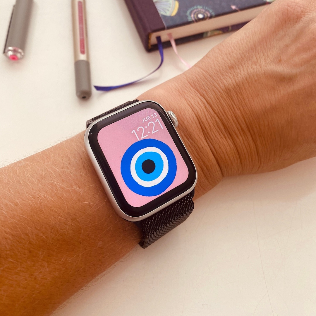 Apple Watch Face, Evil Eye, Apple Watch Wallpaper, Digital Download ...