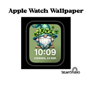 St Patrick Irish Apple Watch Wallpaper Irish Luck Gnome Apple Watch ...