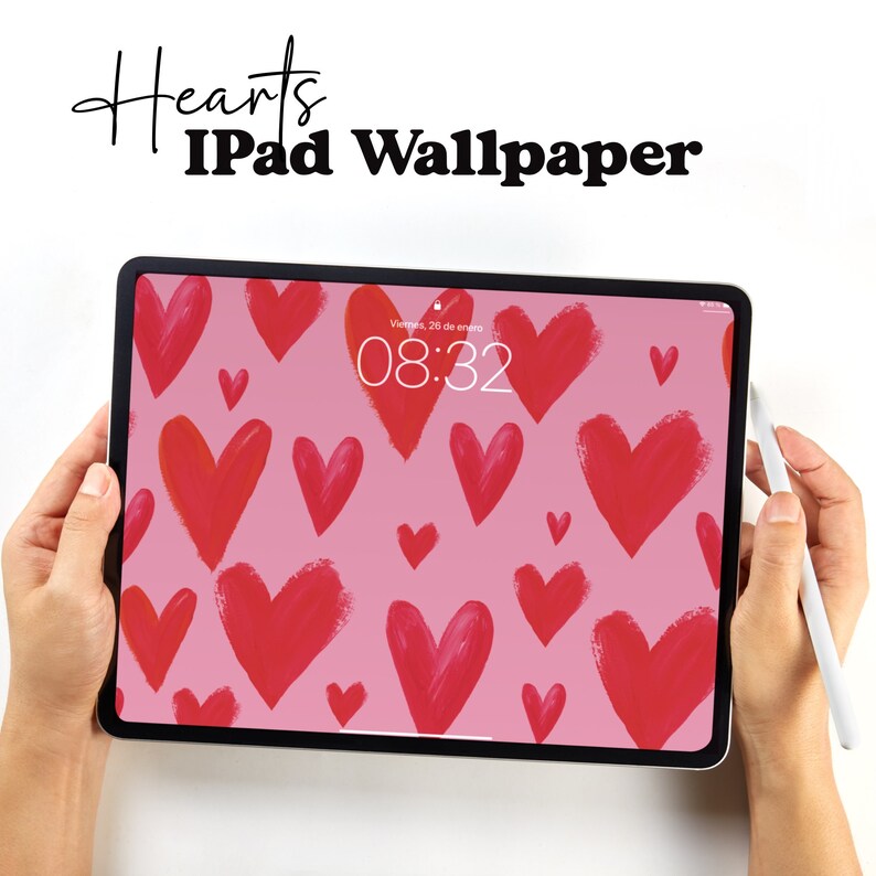 VALENTINES iPad WALLPAPER, Hearts iPad Wallpaper, Pink Wallpaper Ipad ...
