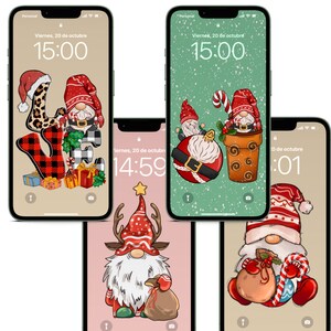 CHRISTMAS GNOME DESKTOP Wallpaper Gnome Desktop Wallpaper Organizer 4K ...