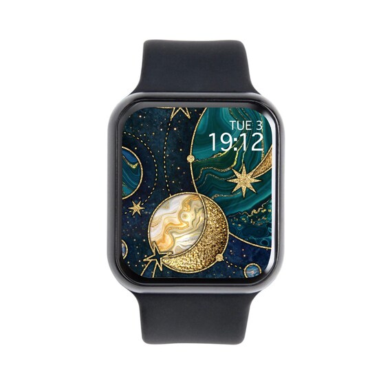 CELESTIAL Apple Watch Face Wallpaper DIGITAL DOWNLOAD Apple - Etsy